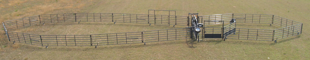 Wranger Portable Corral – Standard – Morgan Livestock Equipment – Bowie ...
